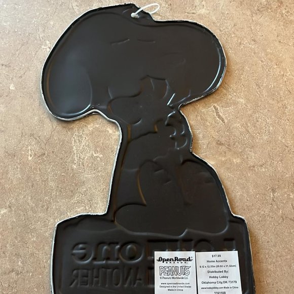 Hobby Lobby | Wall Decor | Snoopy Peanuts Bird Metal Wall Sign Hanging ...